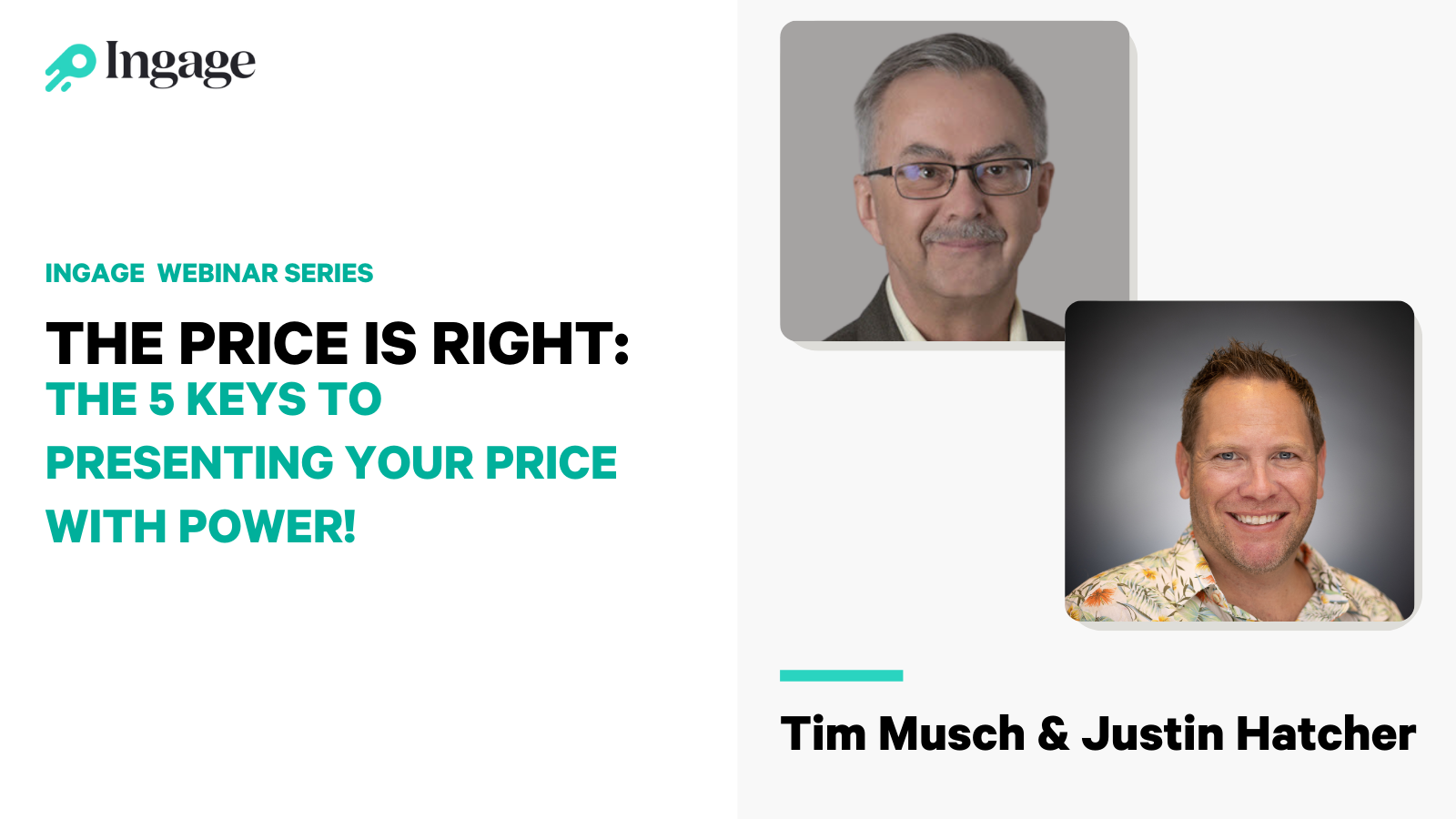 The Price Is Right: The 5 Keys to Presenting Your Price With Power ...
